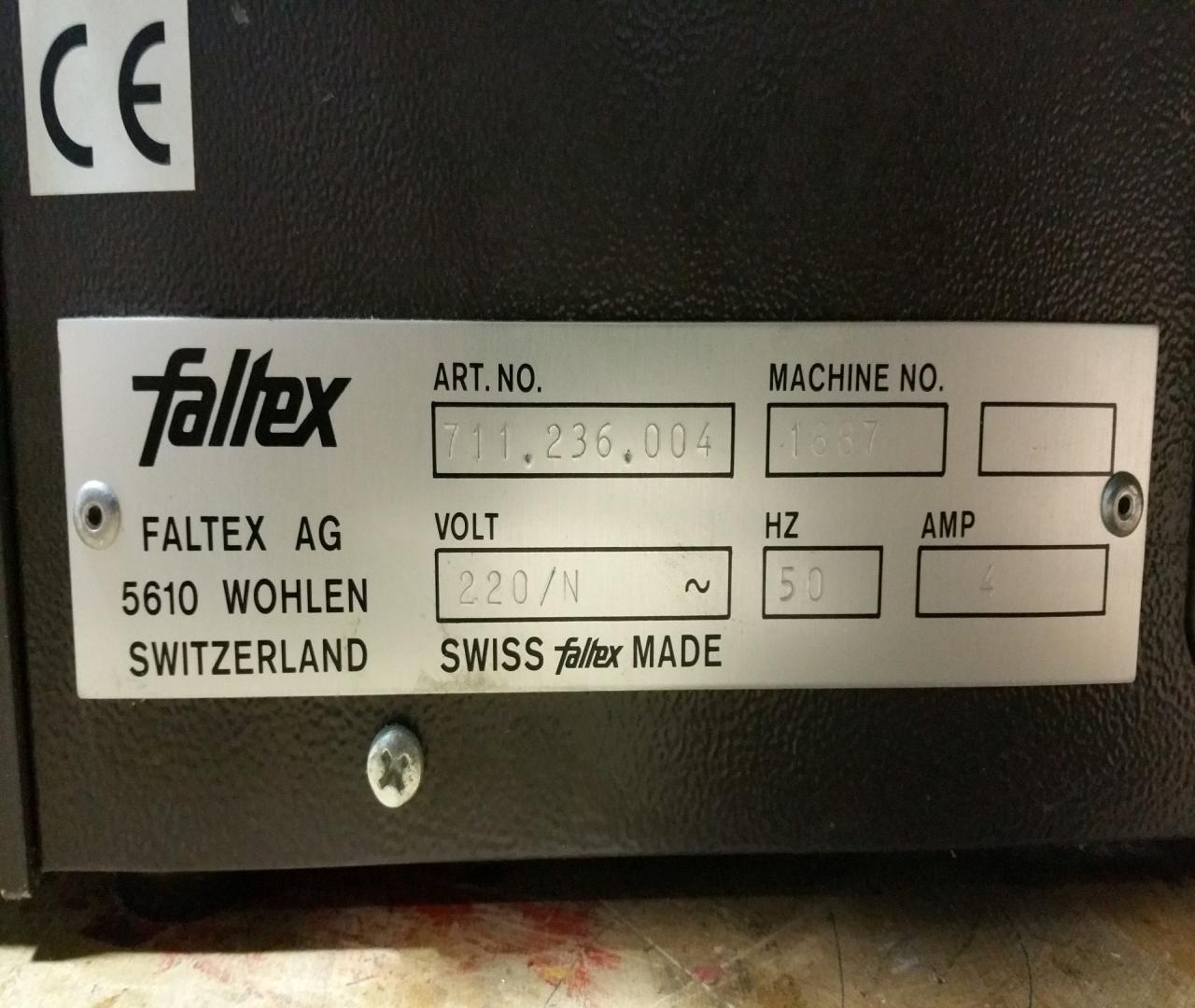 Lot #5: Faltex 711 13" x 19" Air Feed Paper Folder - WireBids